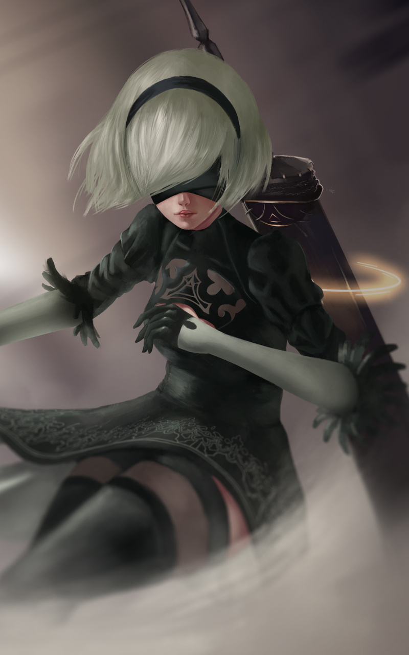 800x1280 Nier 2b 5k Game Nexus 7,Samsung Galaxy Tab 10,Note Android ...