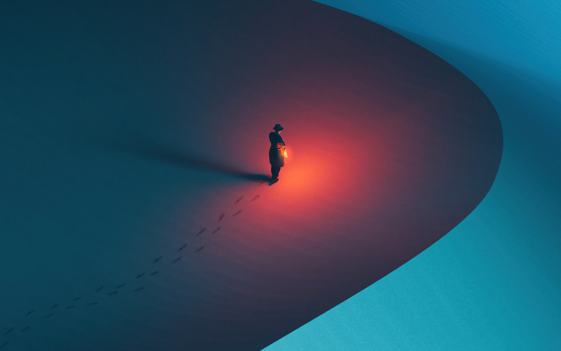 1920x1200 Night Walk Minimal 4k 1080P Resolution ,HD 4k Wallpapers ...