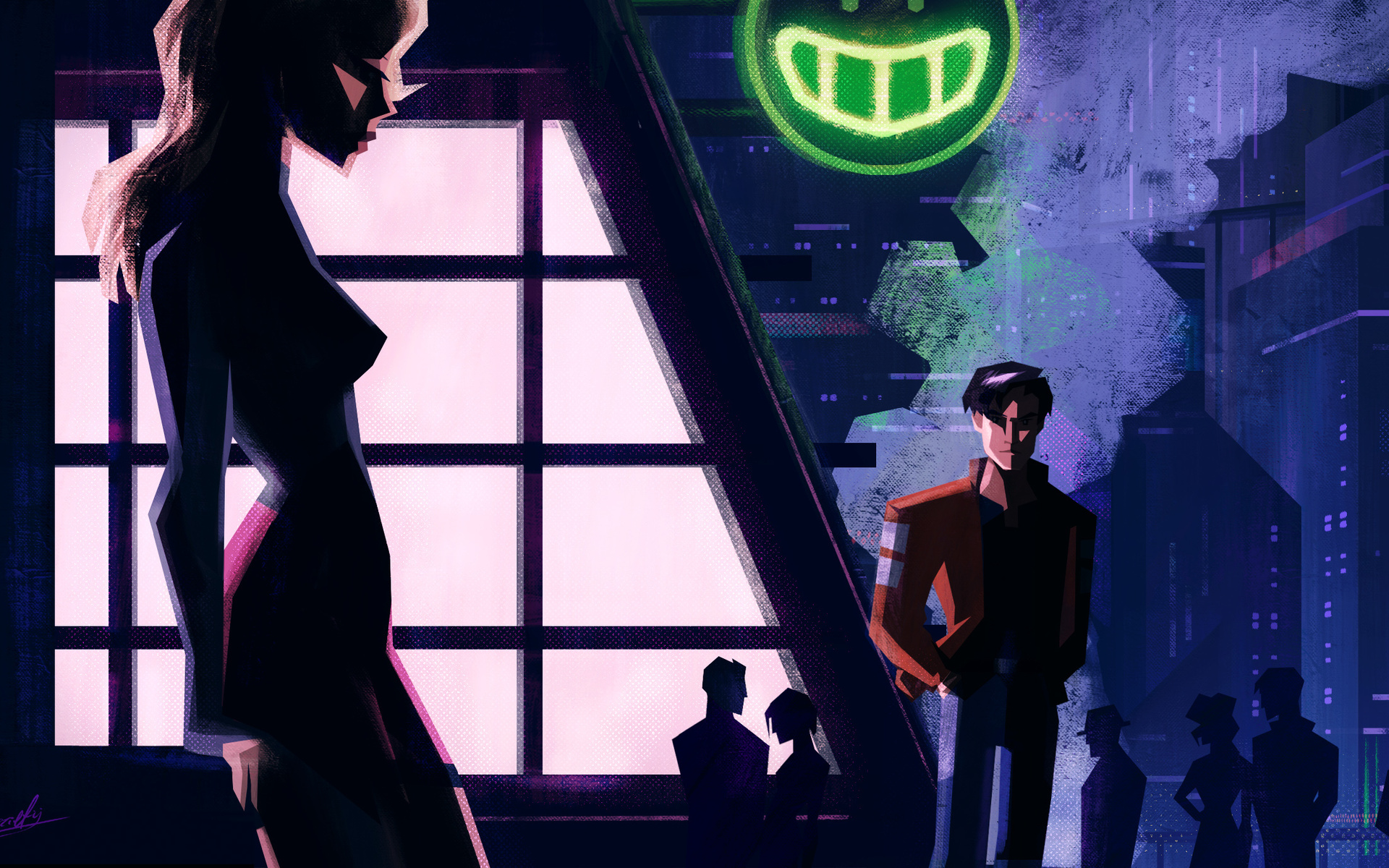 1920x1200 Nightlife Batman Beyond 1080P Resolution ,HD 4k Wallpapers ...