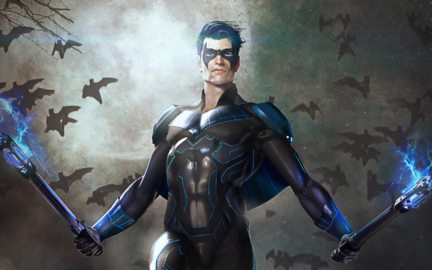 1440x900 Nightwing 4k Art Wallpaper,1440x900 Resolution HD 4k ...