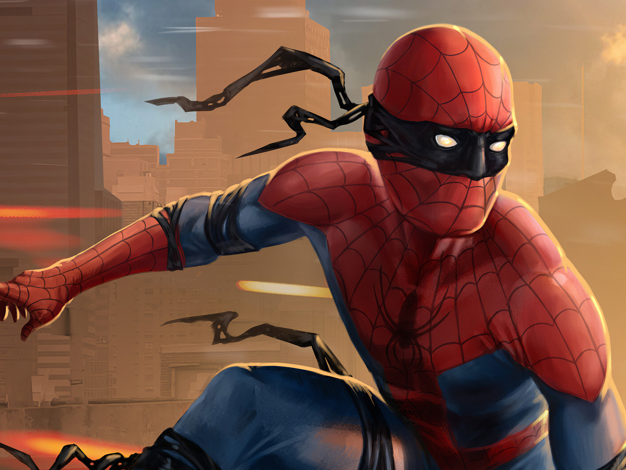 2048x1536 Ninja Spider Man 2048x1536 Resolution HD 4k Wallpapers ...