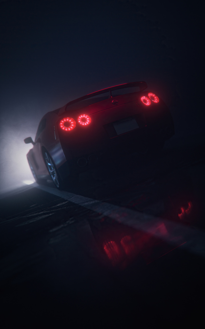 800x1280 Nissan Gtr Rear Lights 4k Nexus 7,Samsung Galaxy Tab 10,Note ...