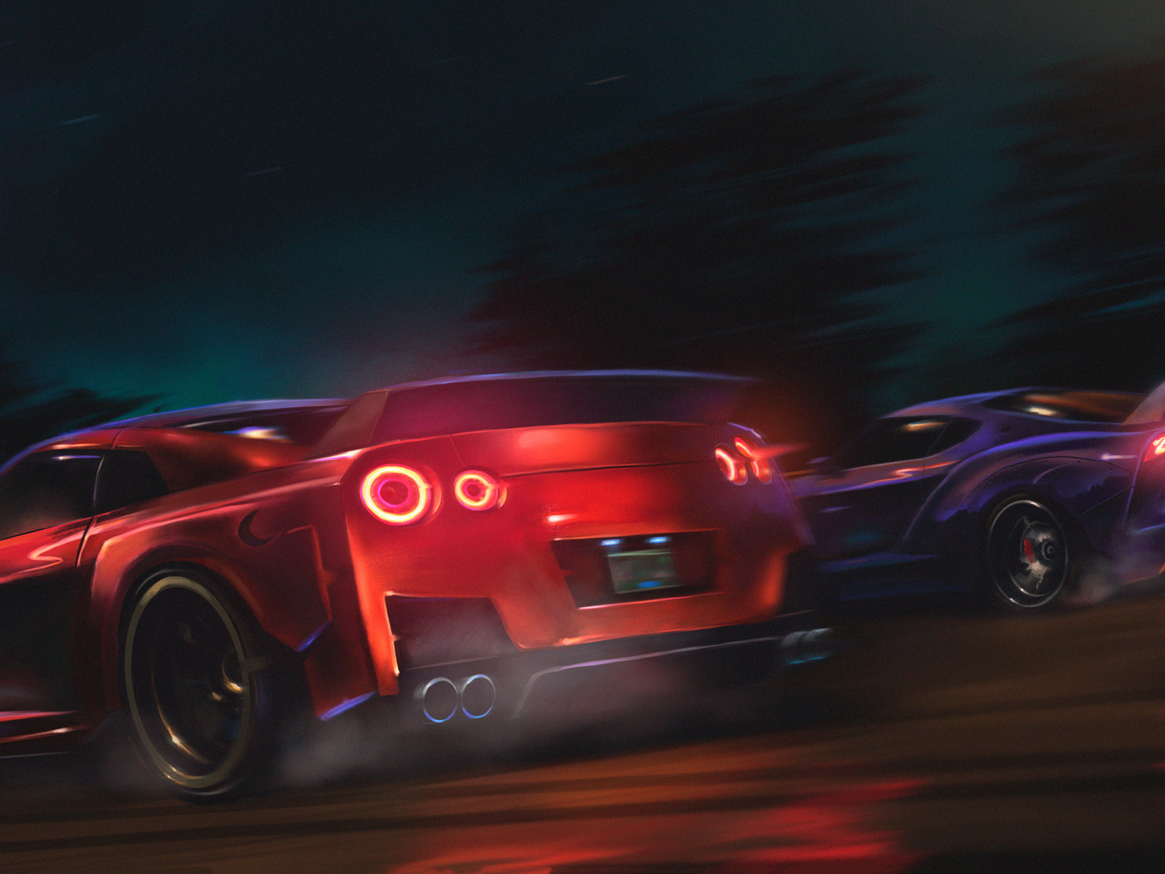 1680x1260 Nissan Gtr Vs Supra 4k 1680x1260 Resolution HD 4k Wallpapers ...