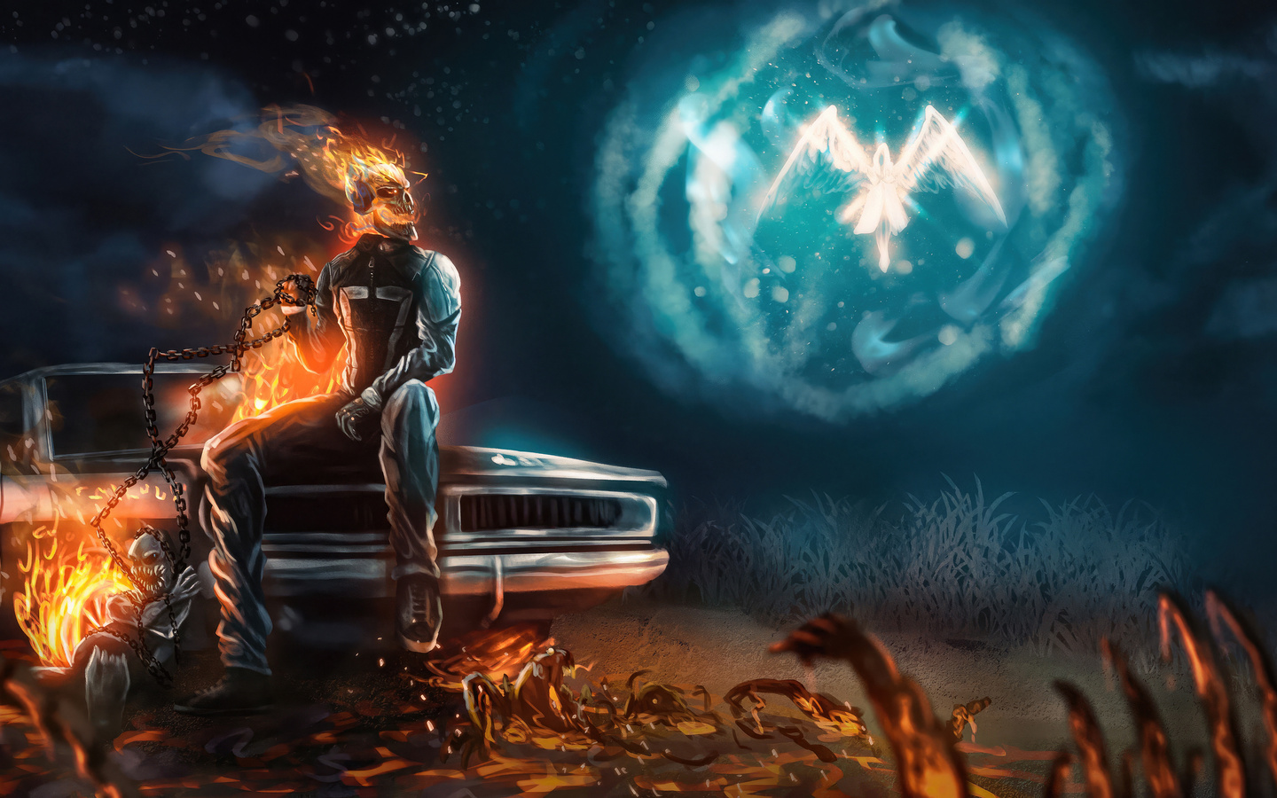 1440x900 No Mercy Ghost Rider Wallpaper,1440x900 Resolution HD 4k ...