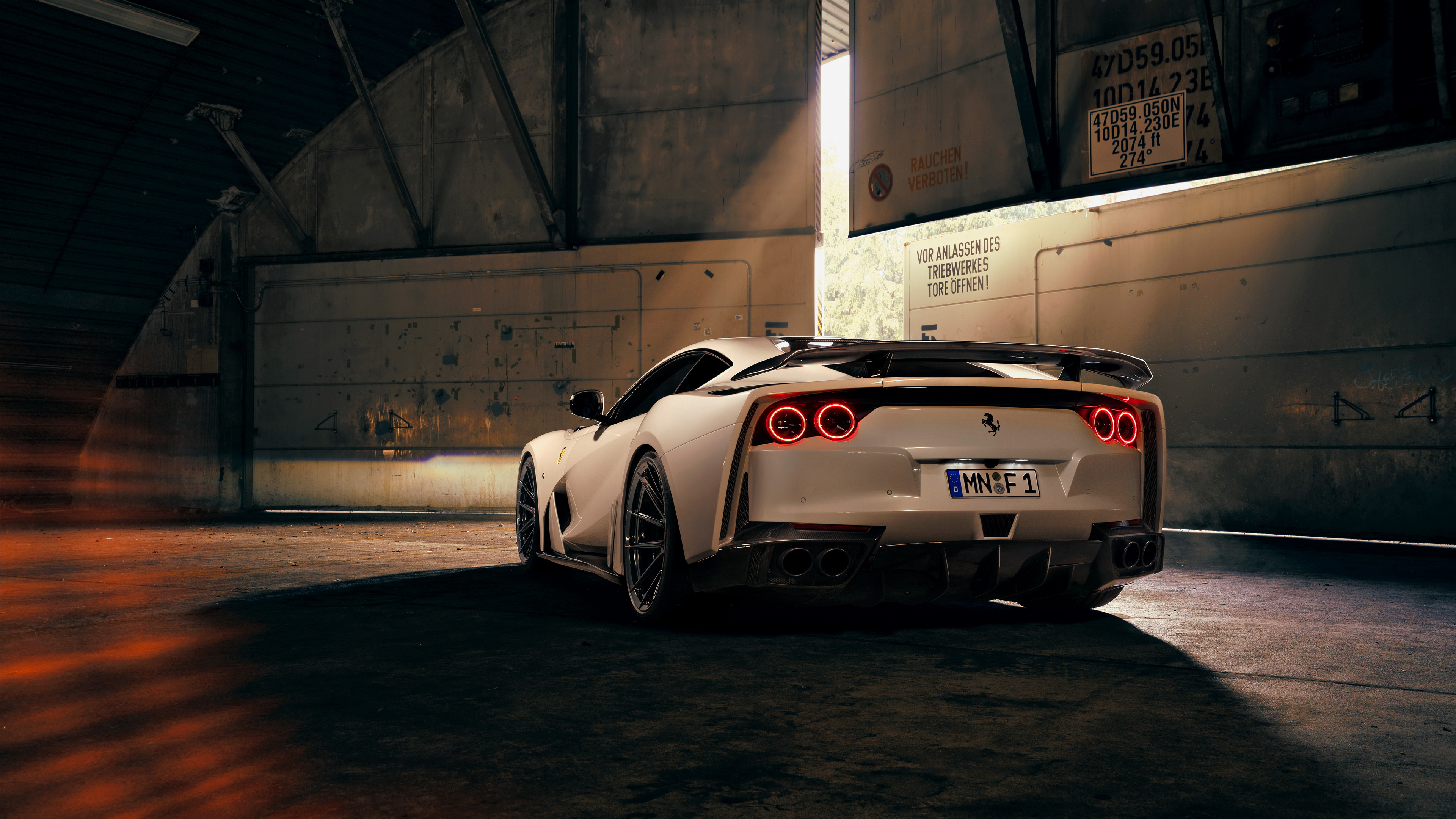 3840x2160 Novitec Ferrari 812 Superfast N Largo 2019 Rear 4K ,HD 4k ...