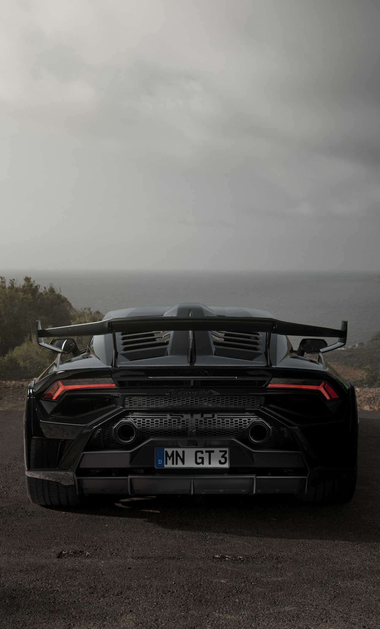 1280x2120 Novitec Lamborghini Huracan STO Rear iPhone 6+ HD 4k ...