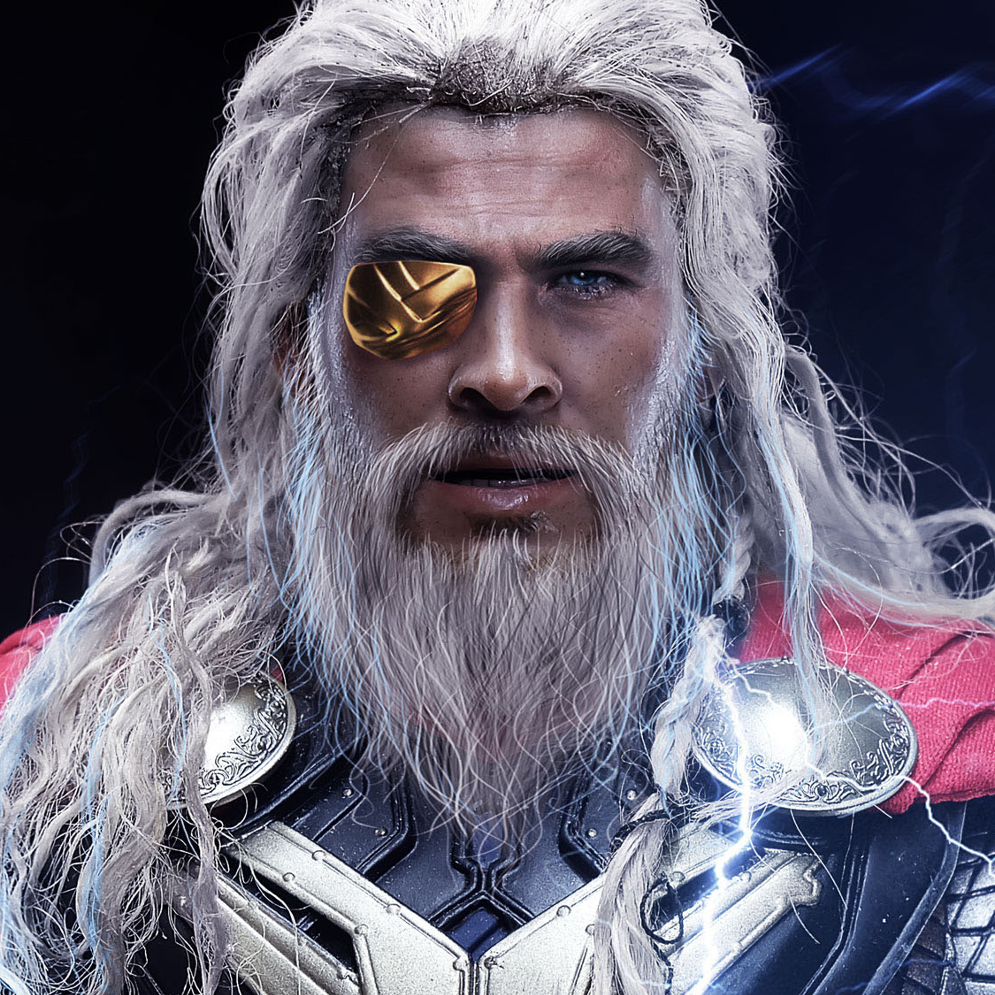 2048x2048 Old Thor Digital Art Ipad Air ,HD 4k Wallpapers,Images ...