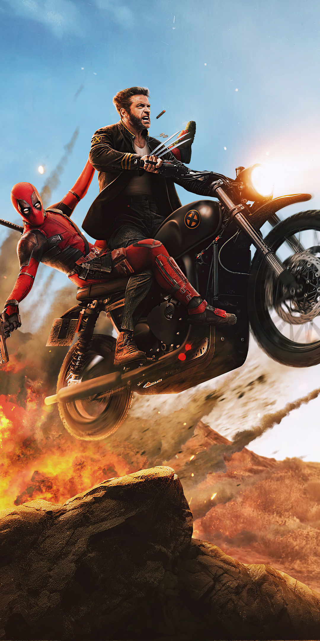 1080x2160 One Last Ride Hugh Jackman One Plus 5T,Honor 7x,Honor view 10 ...