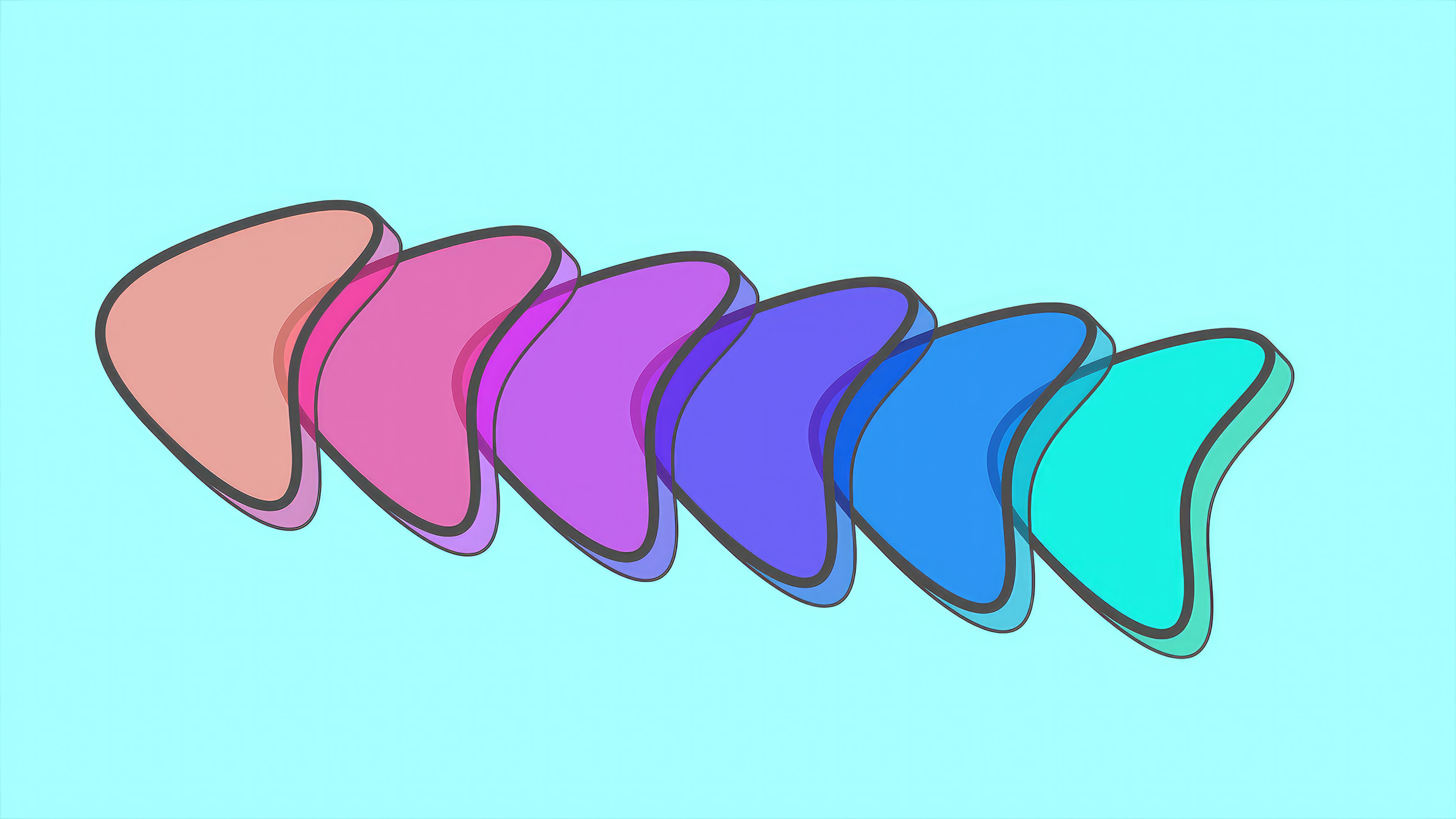 2560x1440 Opaque Shapescape Minimalism 1440P Resolution ,HD 4k ...