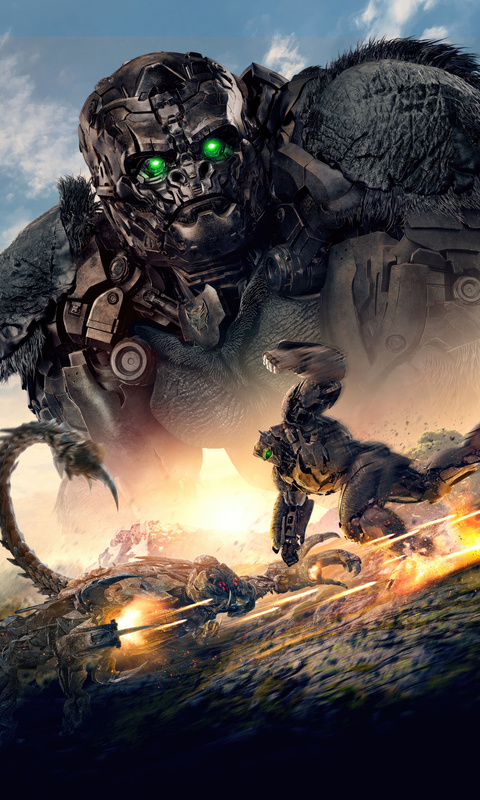 480x800 Optimus Primal Transformers Rise Of The Beasts 5k Galaxy Note ...