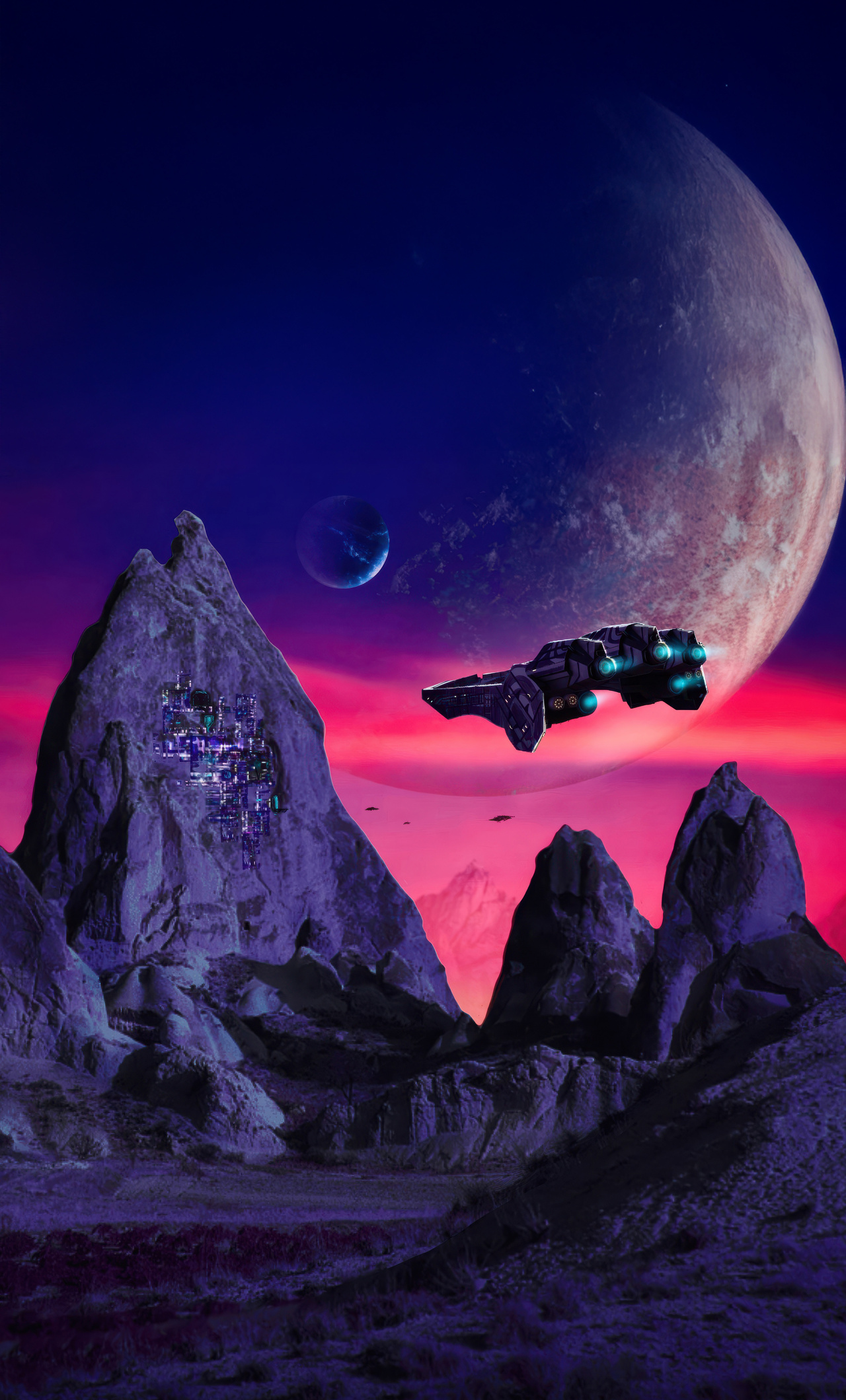 1280x2120 Orbit City Shadows iPhone 6+ ,HD 4k Wallpapers,Images ...