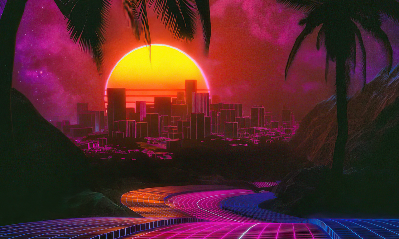 1280x768 Outrun Path To City 4k 1280x768 Resolution HD 4k Wallpapers ...