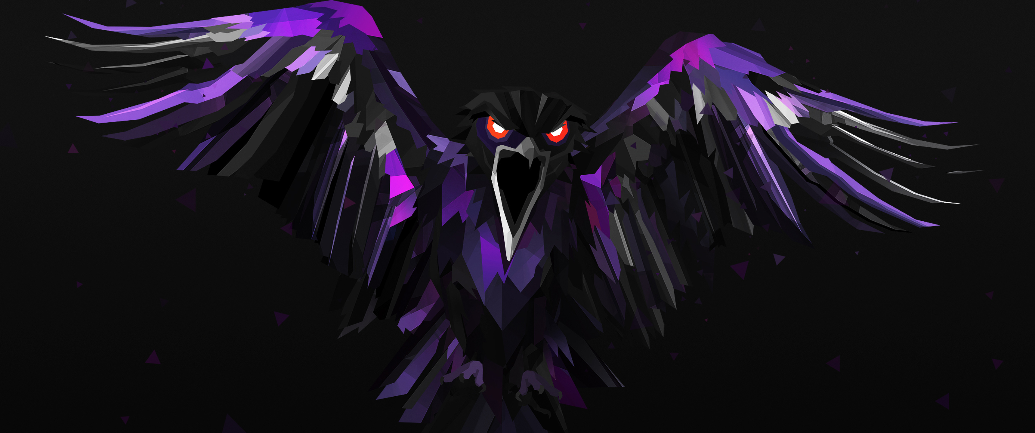 3440x1440 Owl Justin Maller Facets UltraWide Quad HD 1440P ,HD 4k ...