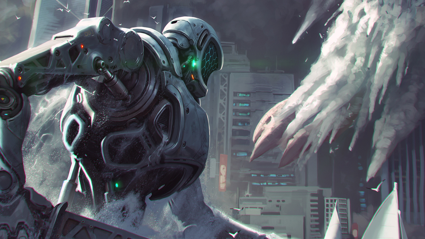 1366x768 Pacific Rim Fan Art Laptop HD ,HD 4k Wallpapers,Images ...