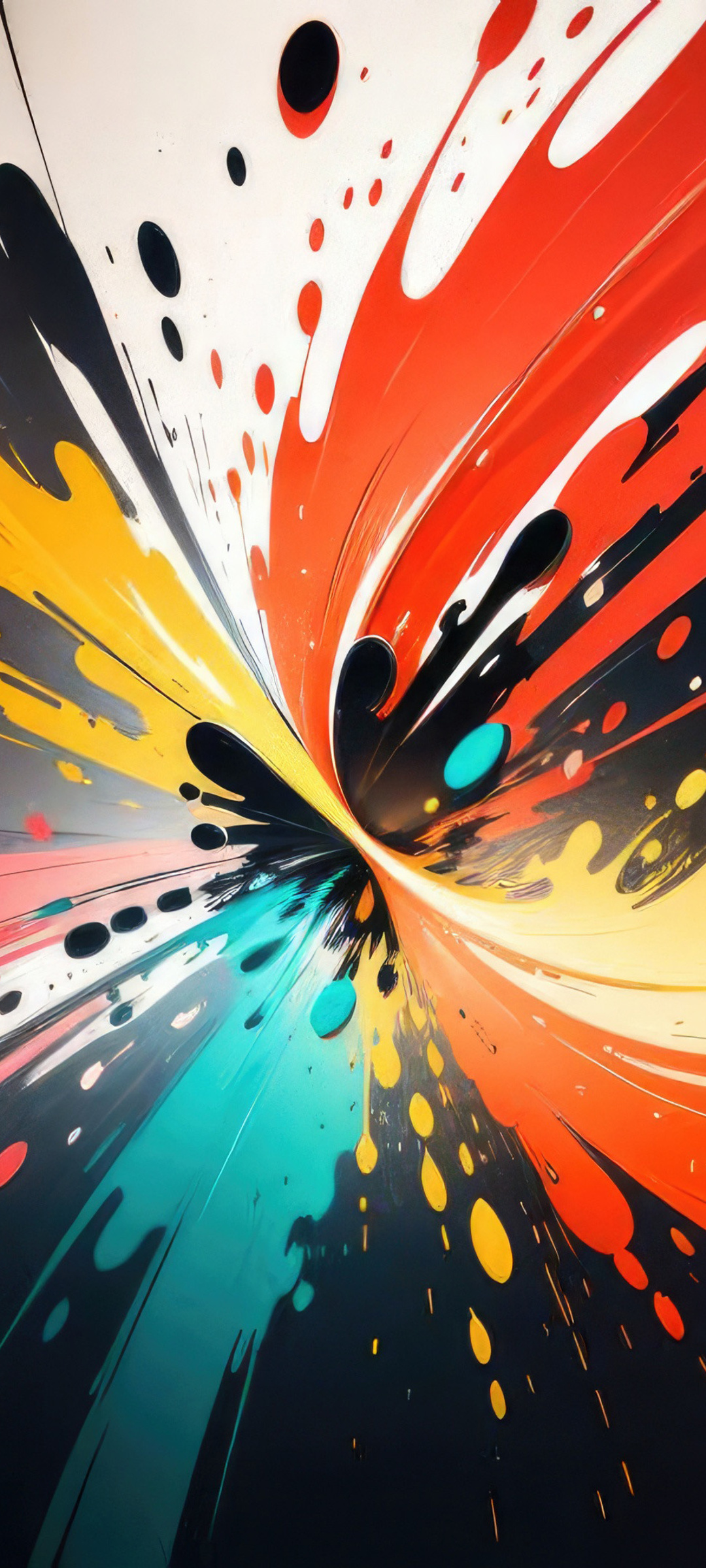 1080x2400 Paint Splatters 4k Google Pixel 7 ,HD 4k Wallpapers,Images ...