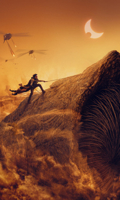 240x400 Paul Atreides Riding Worm Acer E100,Huawei,Galaxy S Duos,LG ...