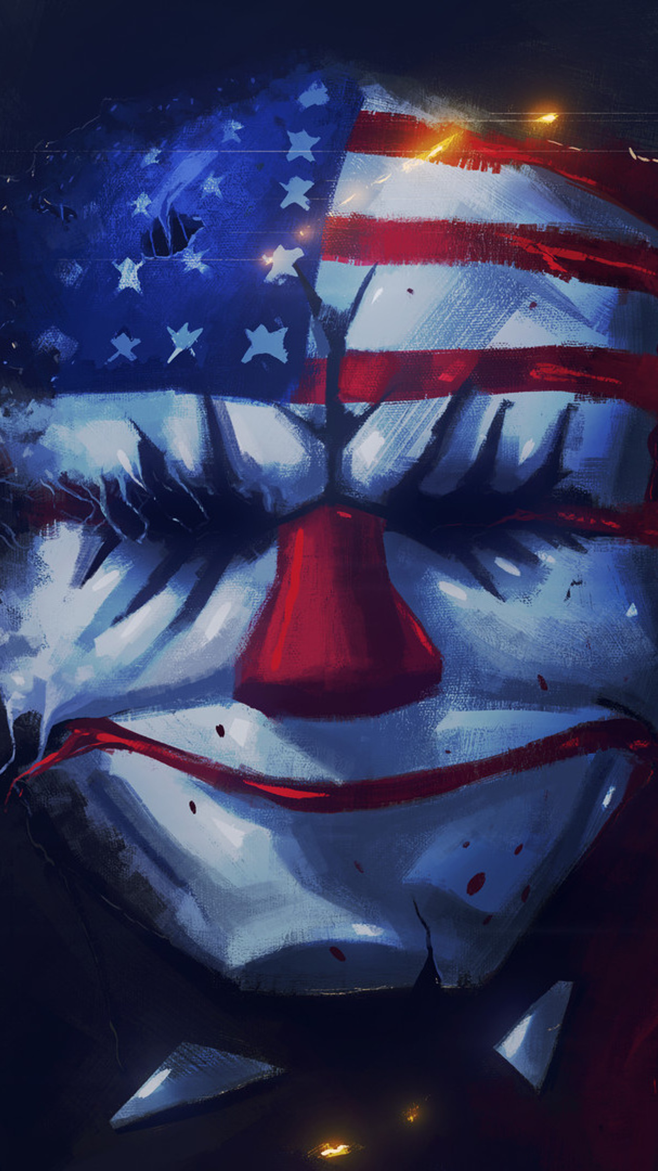 2160x3840 Payday 2 Fan Art Sony Xperia X,XZ,Z5 Premium ,HD 4k ...