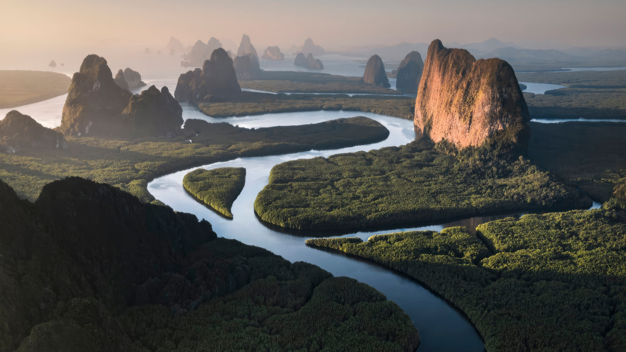 2560x1440 Phang Nga Bay 1440P Resolution ,HD 4k Wallpapers,Images ...