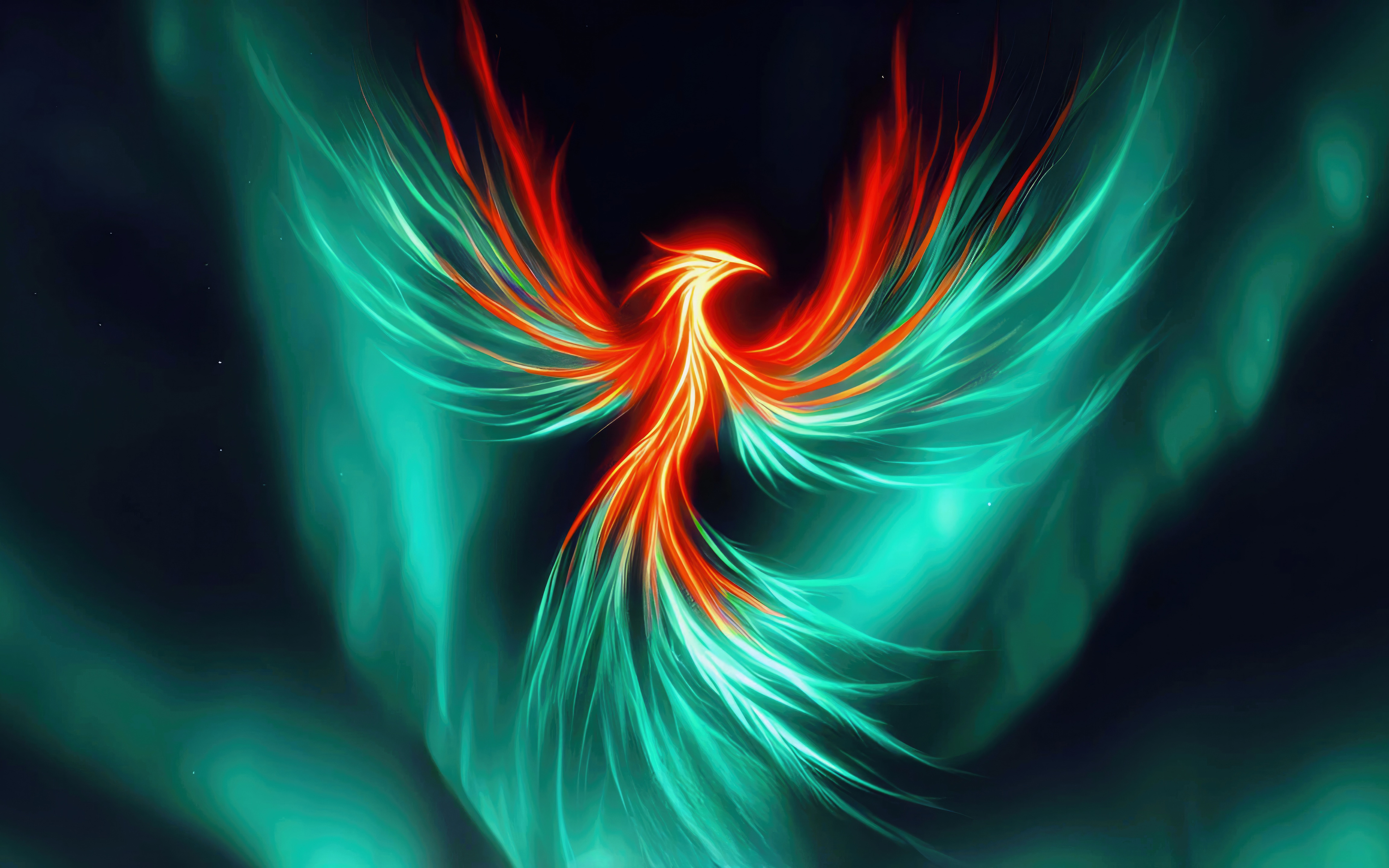 3840x2400 Phoenix In The Sky 4K ,HD 4k Wallpapers,Images,Backgrounds ...