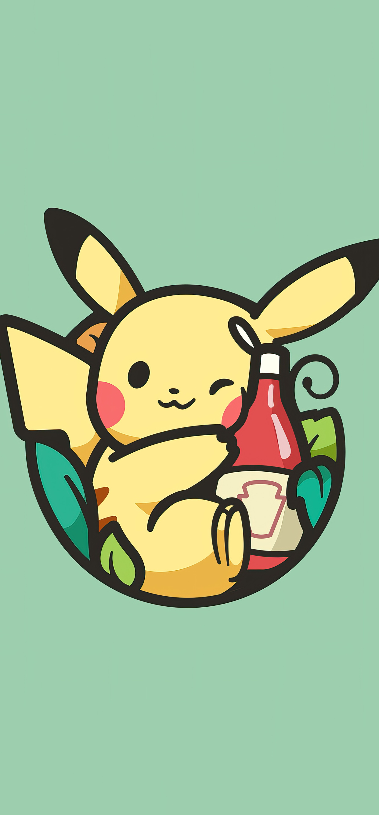 1242x2668 Pikachu Minimal 5k Iphone XS MAX ,HD 4k Wallpapers,Images ...