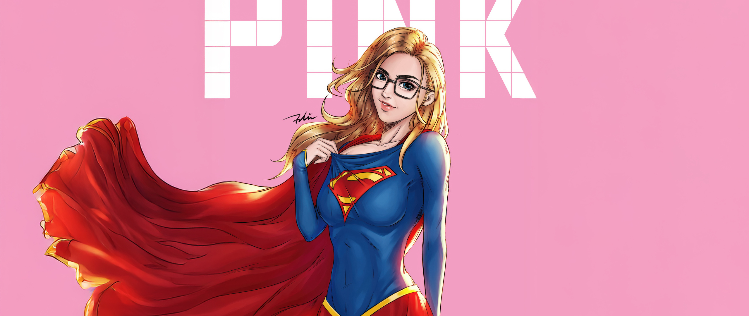2560x1080 Pink Supergirl Wallpaper,2560x1080 Resolution HD 4k ...