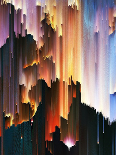 240x320 Pixel Sorting Artwork Nokia 230, Nokia 215, Samsung Xcover 550 ...