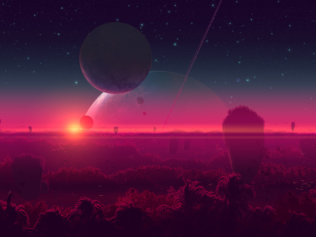 1024x768 Planet Space Art Wallpaper,1024x768 Resolution HD 4k ...