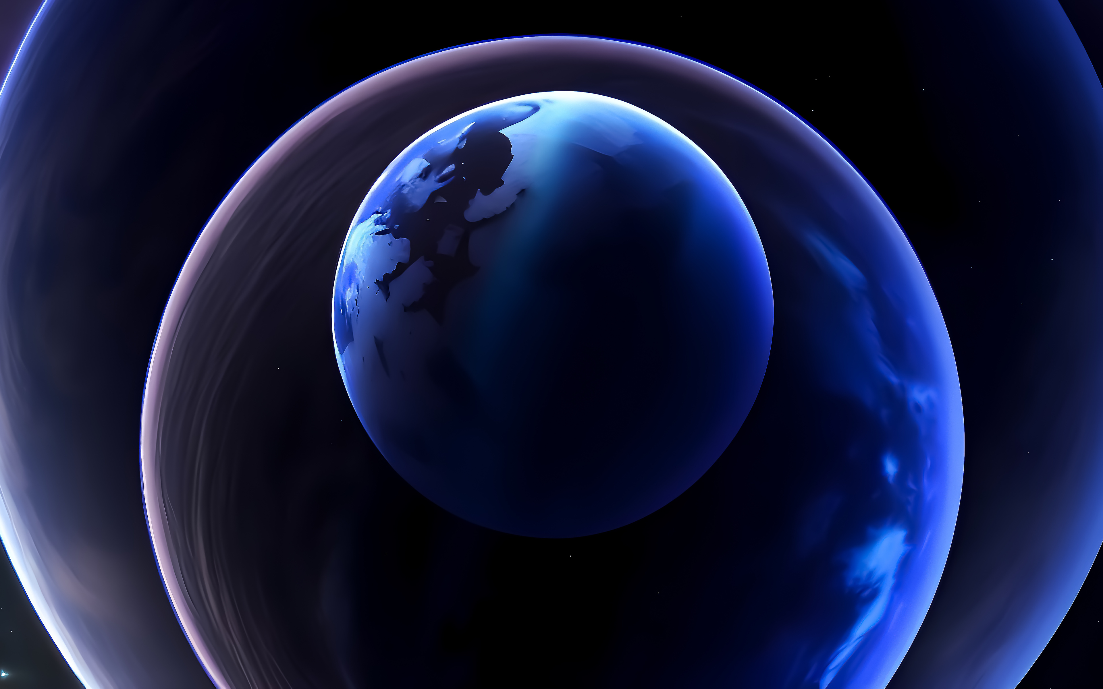 3840x2400 Planets Abstract 8k 4K ,HD 4k Wallpapers,Images,Backgrounds ...