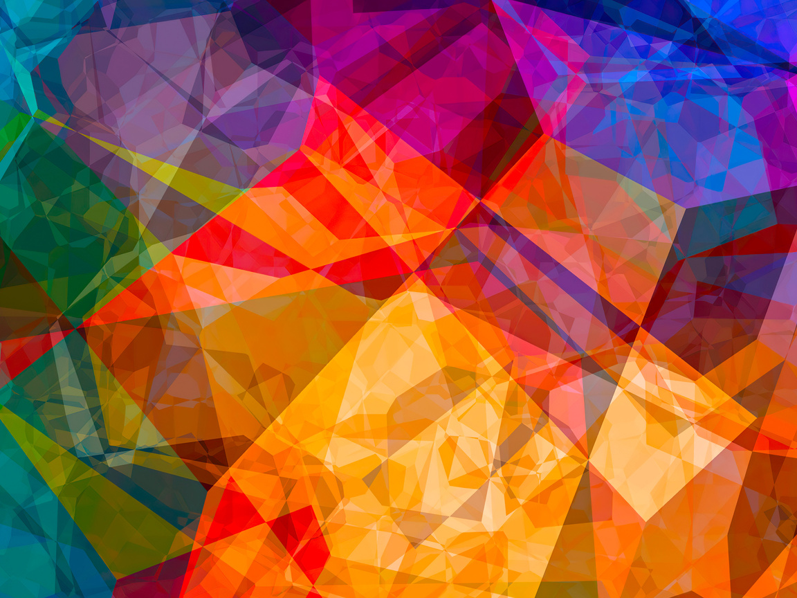1152x864 Polygon Colour Abstract 4k 1152x864 Resolution HD 4k ...