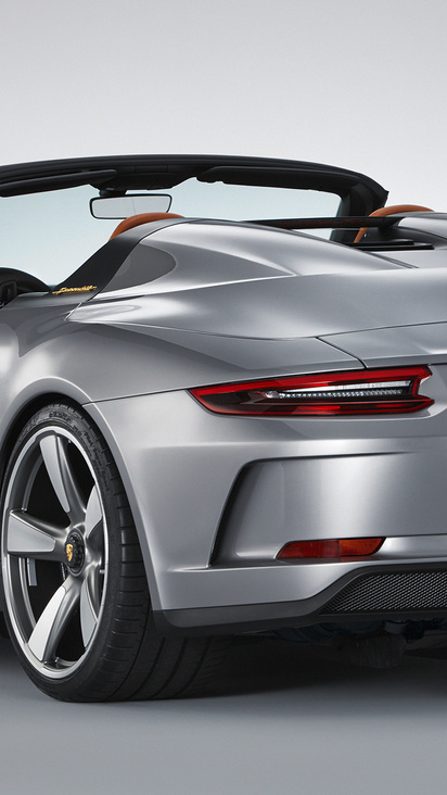 412x732 Porsche 911 Speedster Concept 2018 Rear 412x732 Resolution HD ...