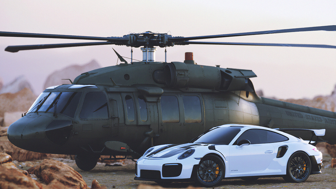 1280x720 Porsche And Jets 720P ,HD 4k Wallpapers,Images,Backgrounds ...