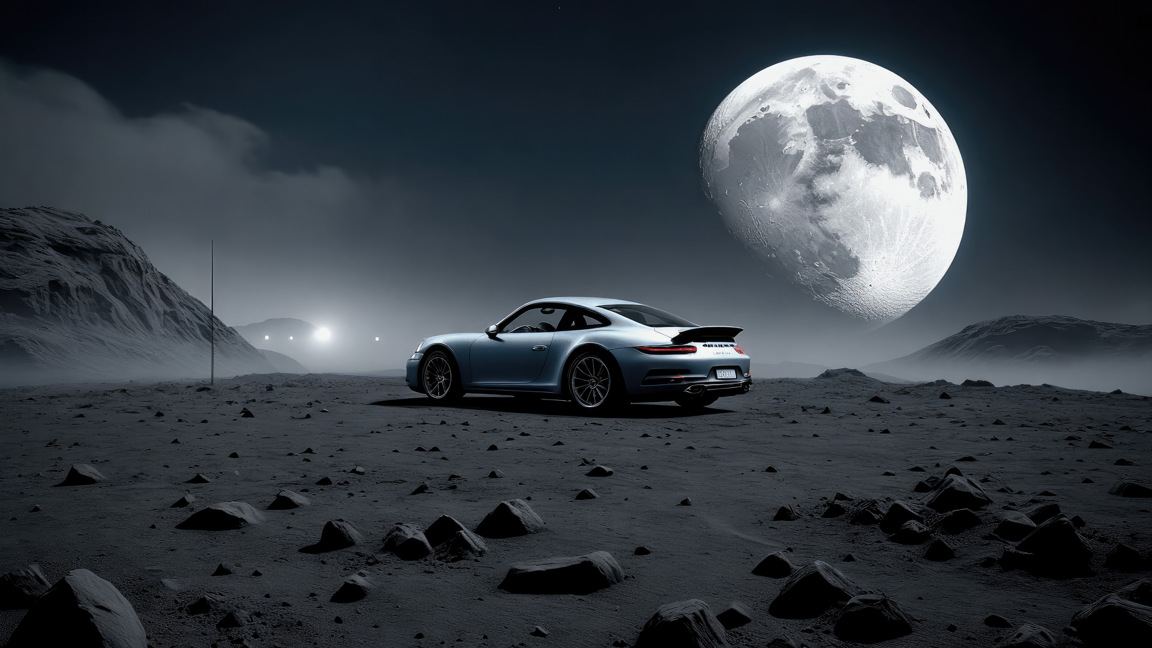 3840x2160 Porsche In Midnight 4K ,HD 4k Wallpapers,Images,Backgrounds ...