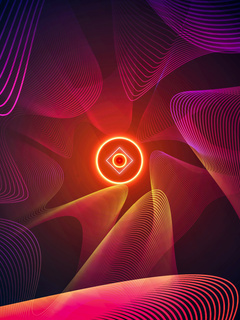 240x320 Prismatic Abstract Birth Nokia 230, Nokia 215, Samsung Xcover ...