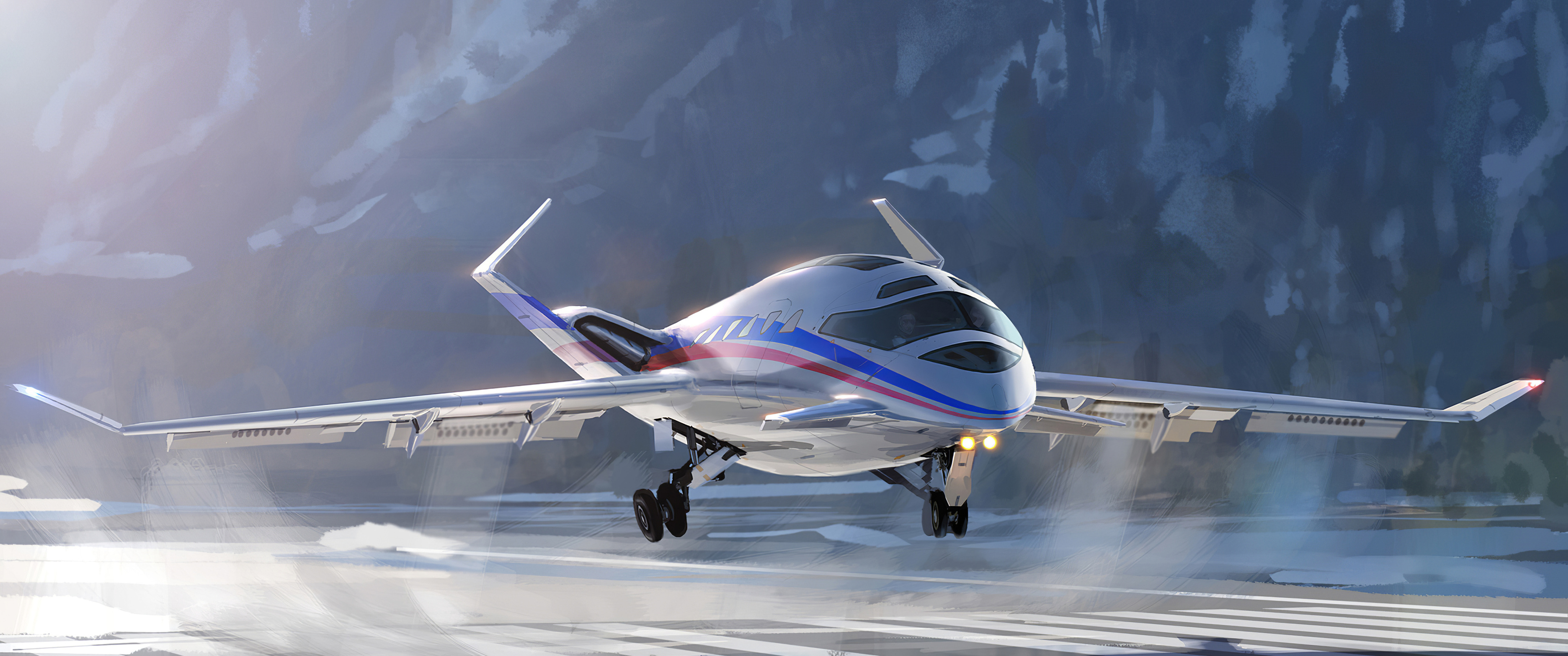 3440x1440 Private Suborbital Jet 4k UltraWide Quad HD 1440P ,HD 4k ...