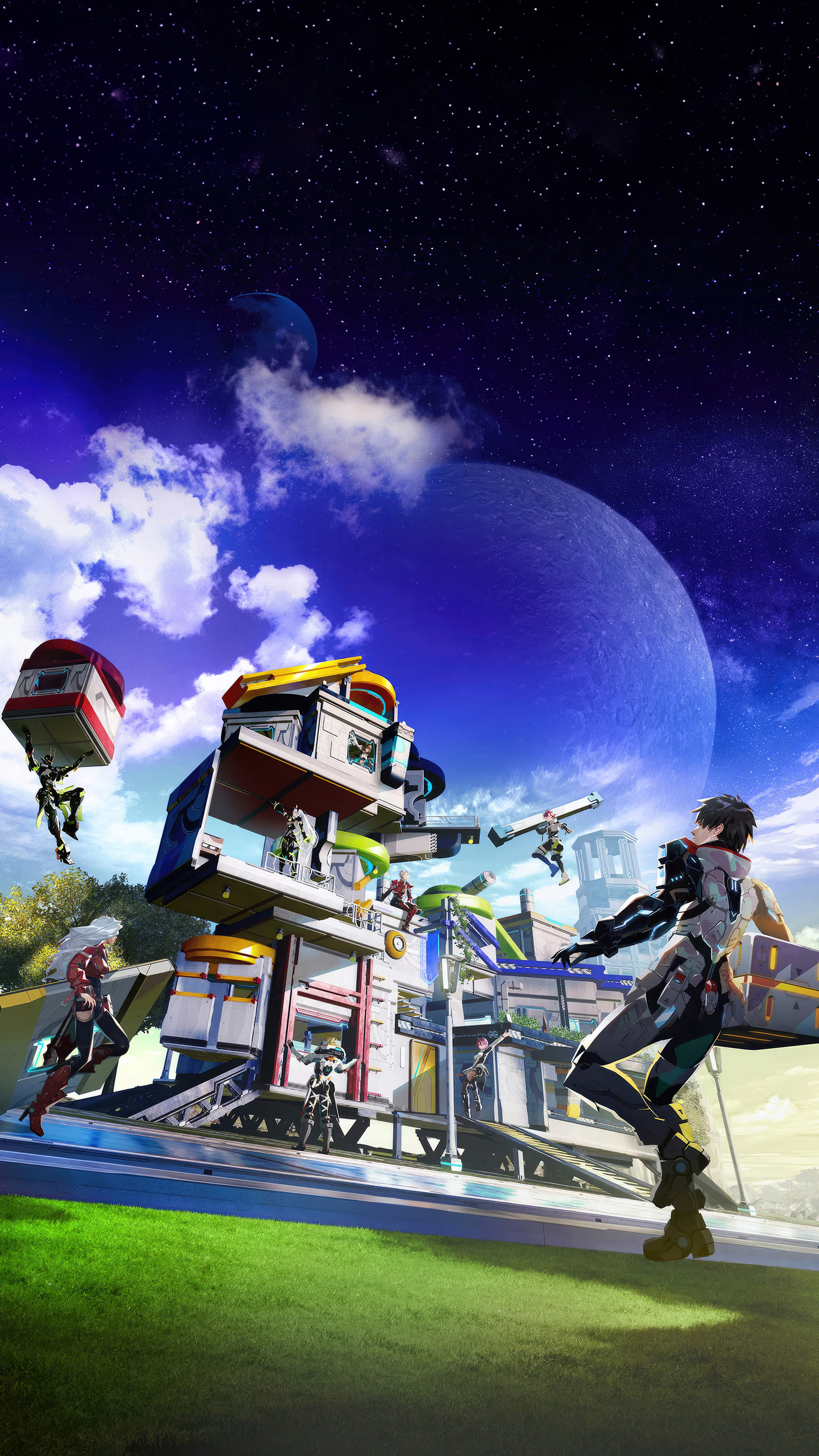 1440x2560 Pso2 New Genesis Samsung Galaxy S6,S7 ,Google Pixel XL ,Nexus ...