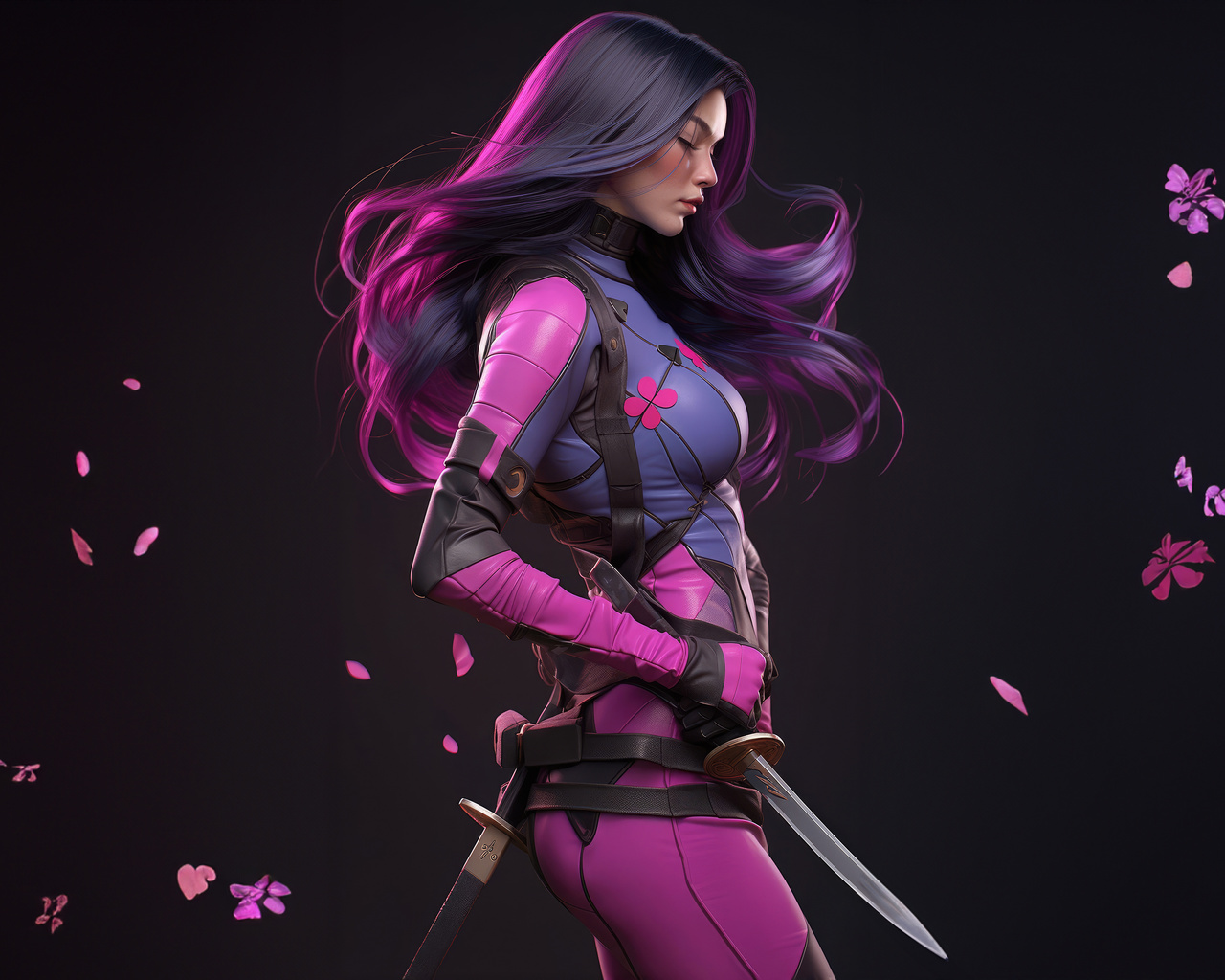 1280x1024 Psylocke X Men Marvel 5k Wallpaper,1280x1024 Resolution HD 4k ...