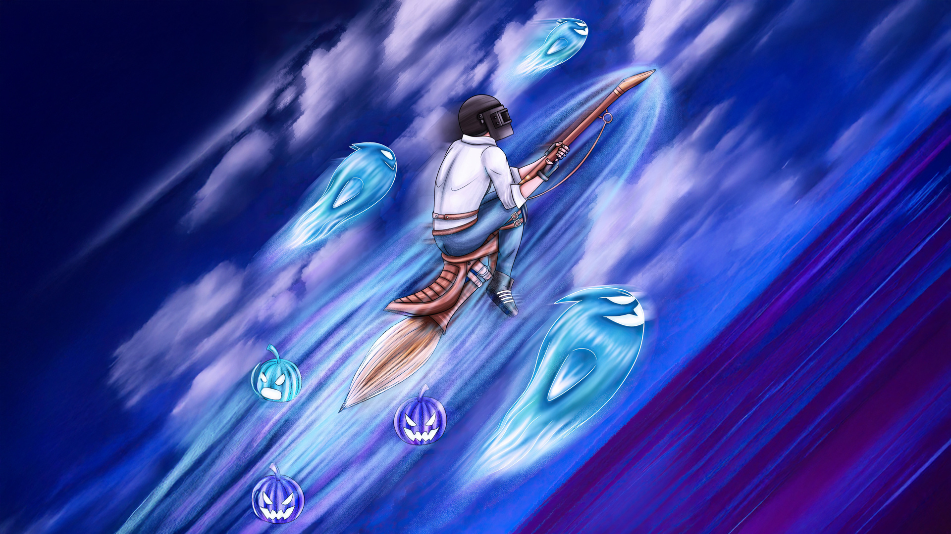 1920x1080 Pubg Helmet Guy Wizard Laptop Full HD 1080P ,HD 4k Wallpapers ...