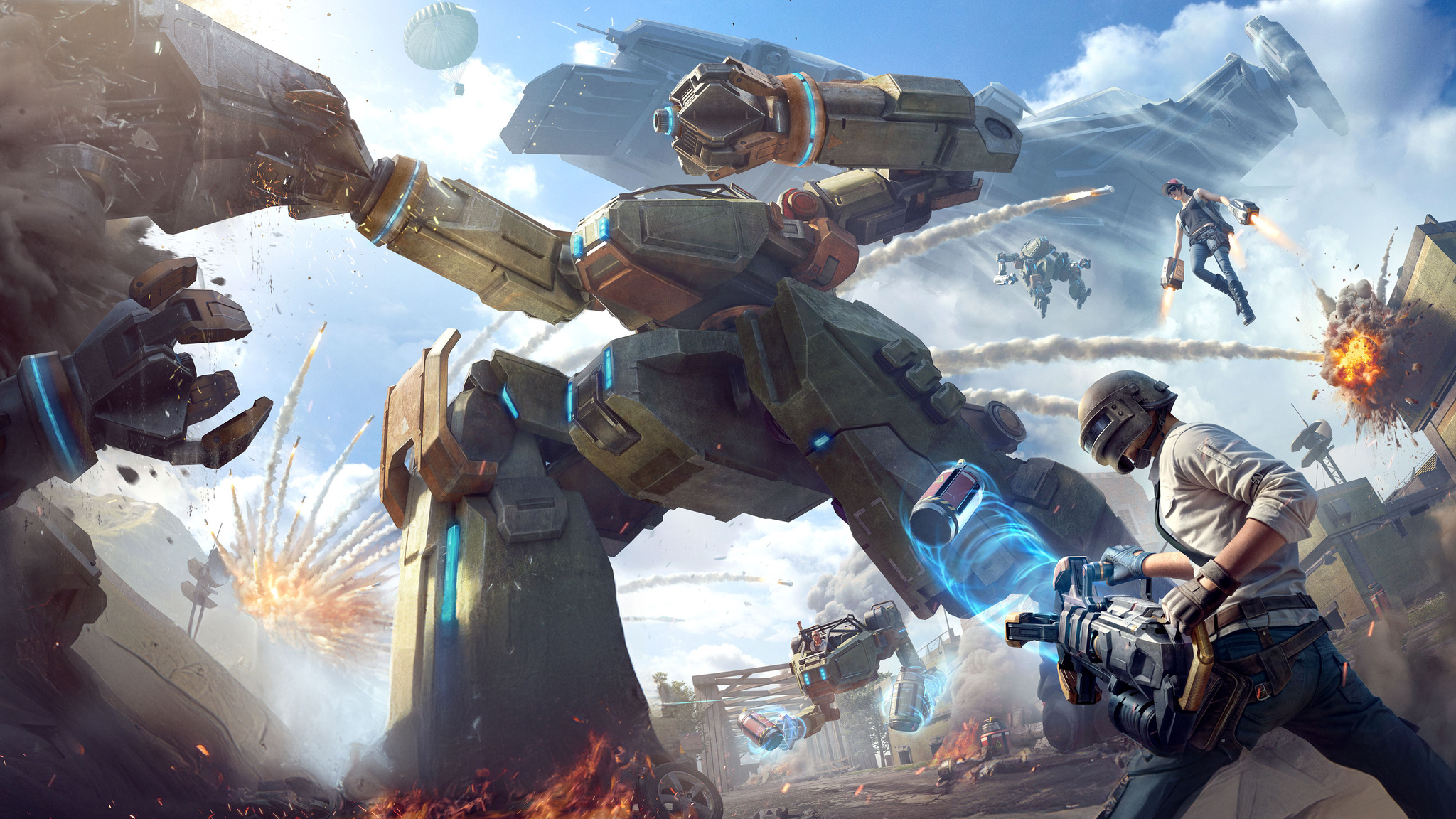 2048x1152 Pubg Mecha World Wallpaper,2048x1152 Resolution HD 4k Wallpapers,Images,Backgrounds ...