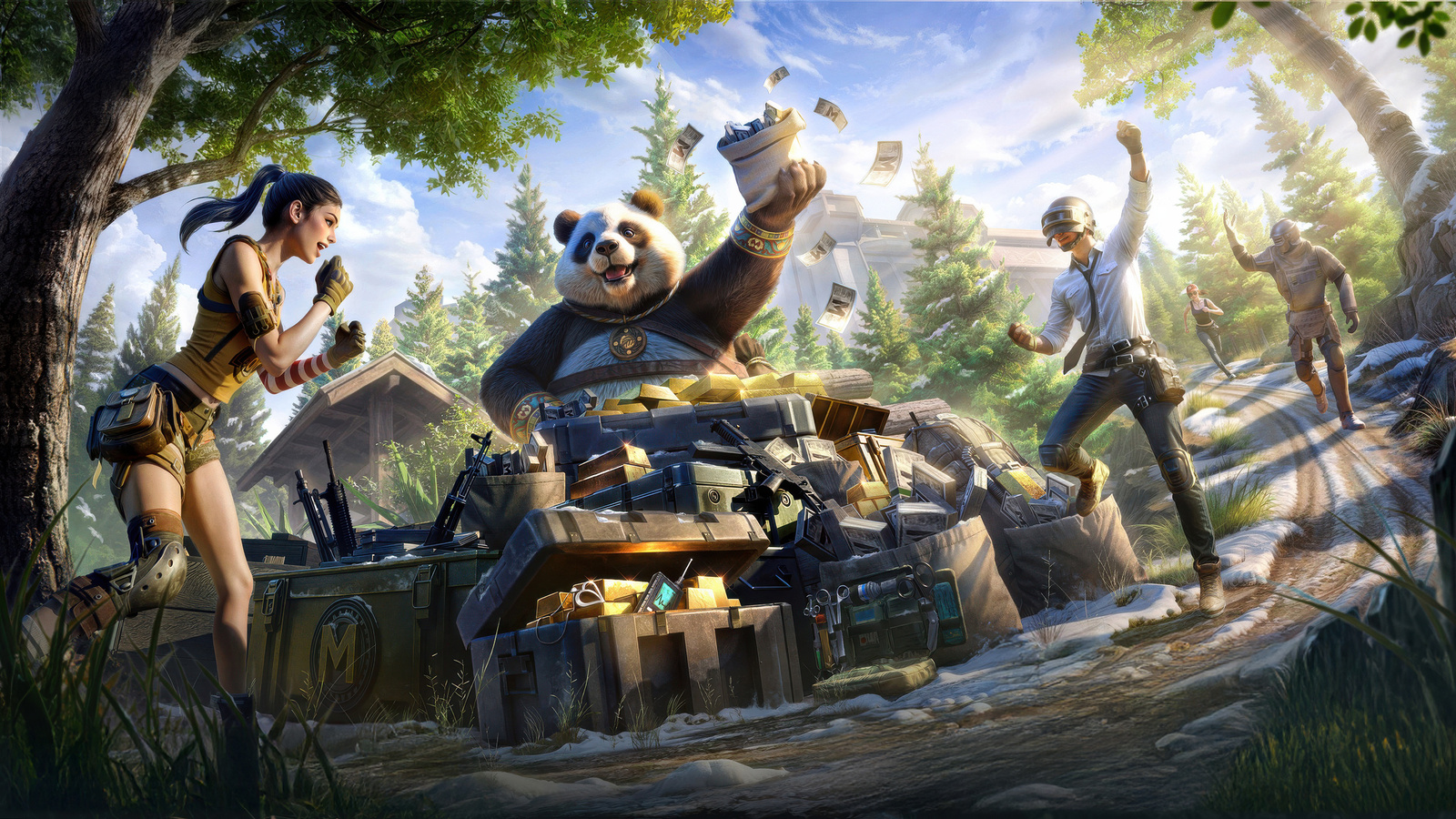 1600x900 Pubg Metro Royale Panda Wallpaper,1600x900 Resolution HD 4k ...