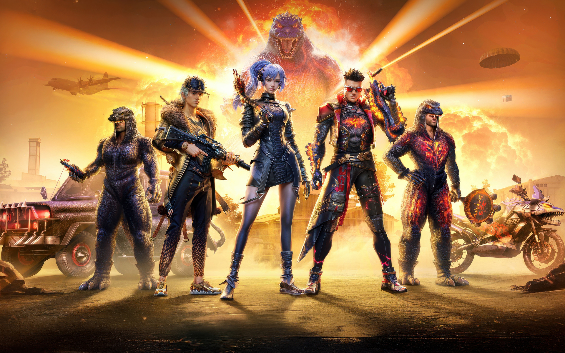 1920x1200 Pubg Mobile Godzilla Awaken The Mighty 1080P Resolution ,HD ...