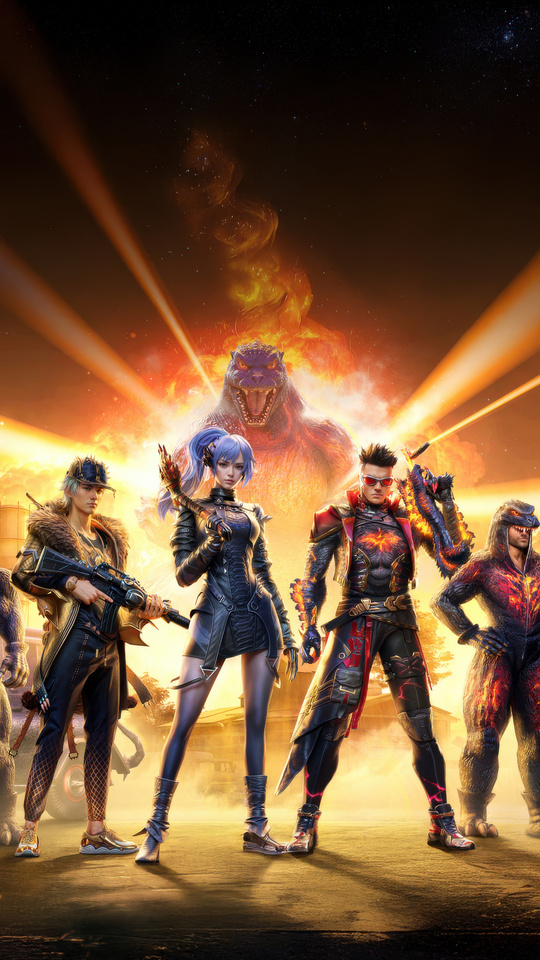 540x960 Pubg Mobile Godzilla Awaken The Mighty Wallpaper,540x960 ...