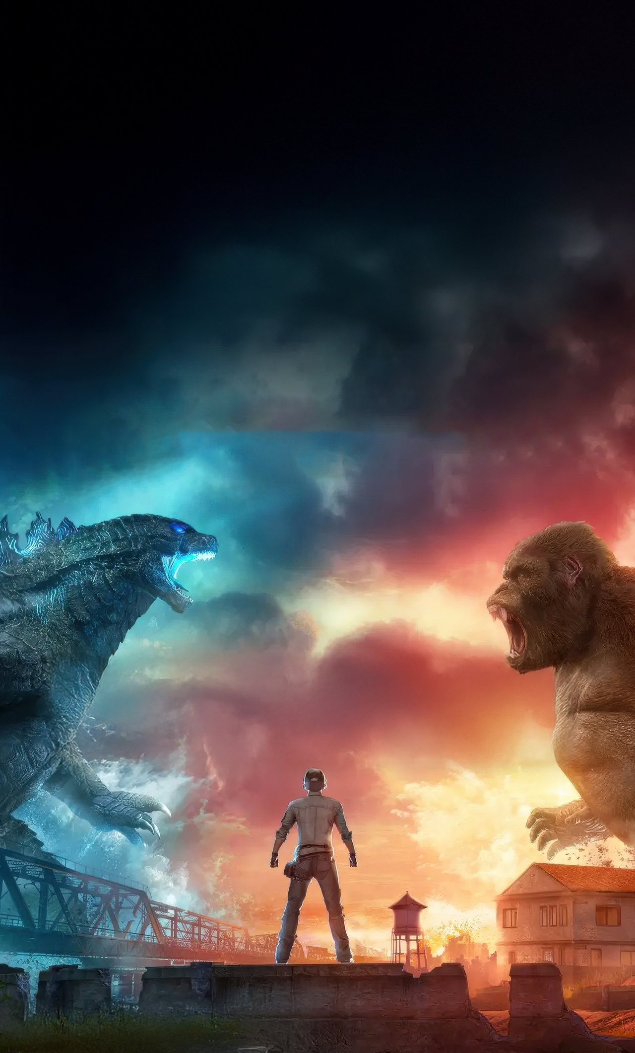 1280x2120 Pubg Mobile Godzilla Vs Kong iPhone 6+ ,HD 4k Wallpapers ...