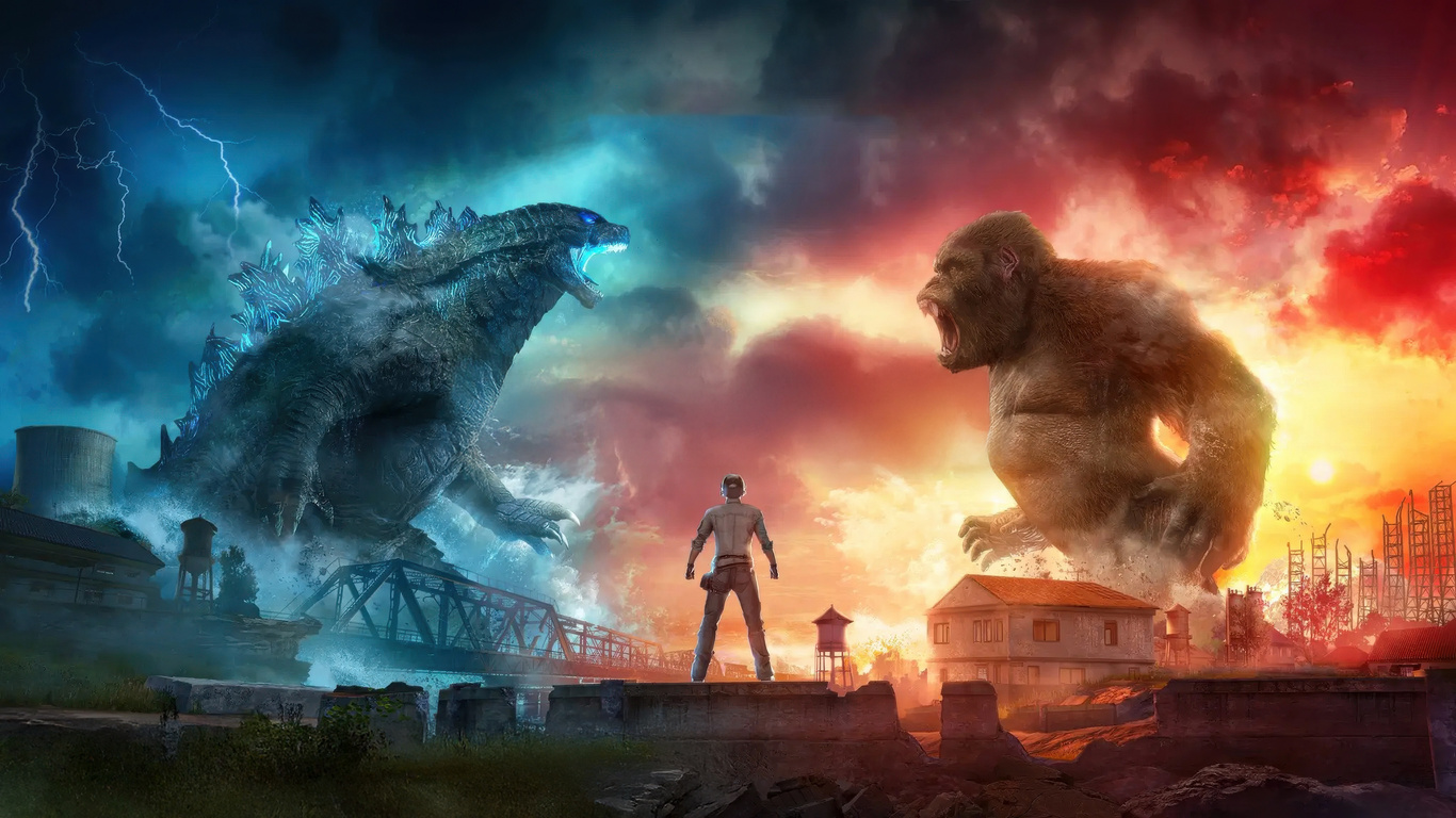 1366x768 Pubg Mobile Godzilla Vs Kong Laptop HD ,HD 4k Wallpapers ...
