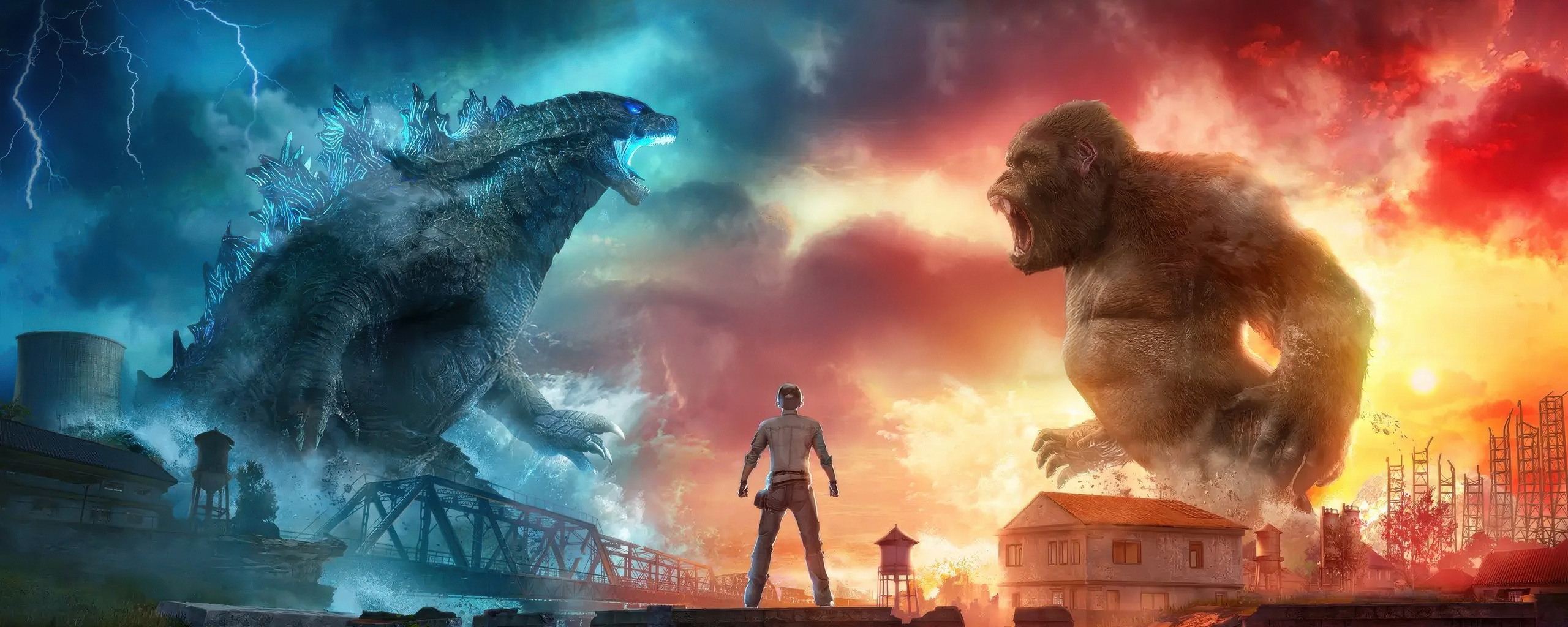 2560x1024 Pubg Mobile Godzilla Vs Kong Wallpaper,2560x1024 Resolution ...