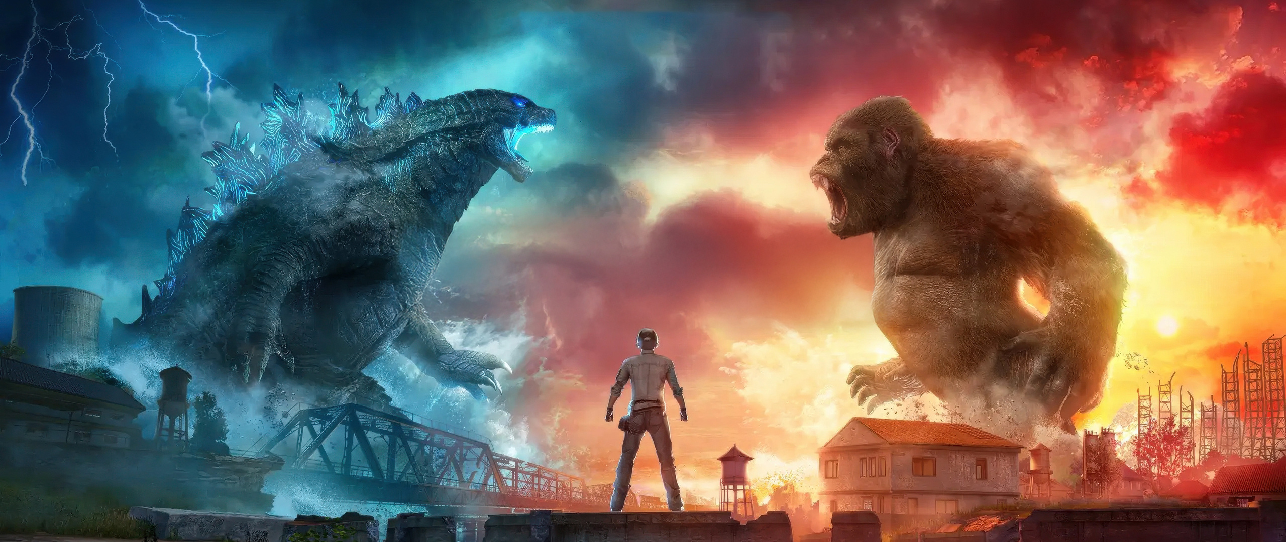 2560x1080 Pubg Mobile Godzilla Vs Kong Wallpaper,2560x1080 Resolution ...