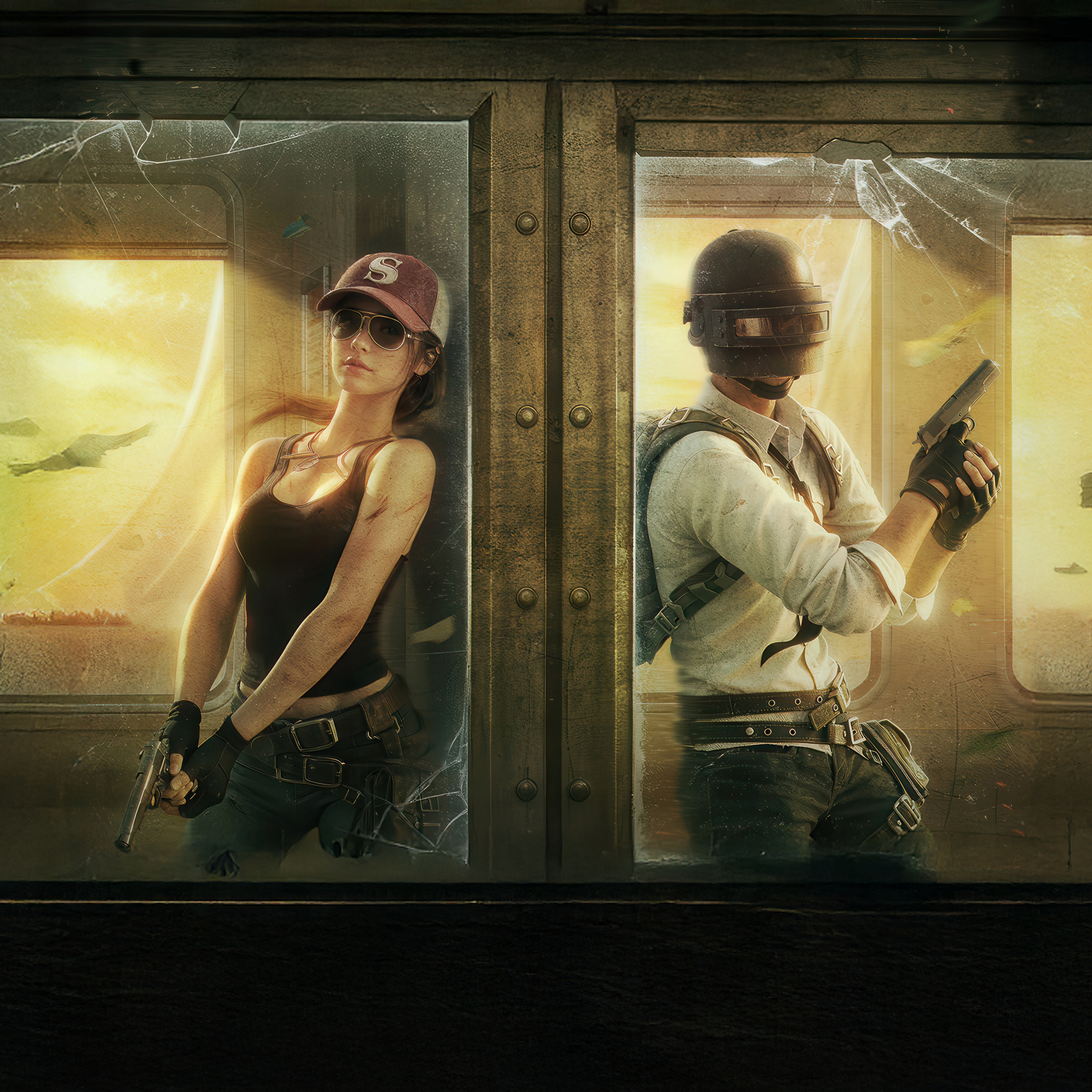 2048x2048 Pubg Mobile Steampunk Frontier 2025 Ipad Air ,HD 4k Wallpapers,Images,Backgrounds ...