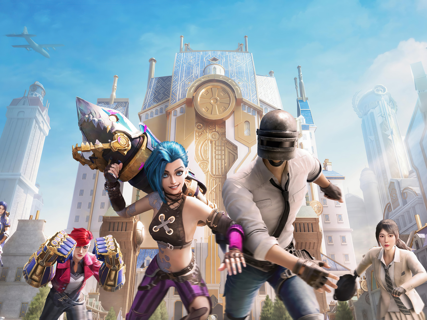 1680x1260 Pubg Mobile X Arcane League Of Legends 4k 1680x1260 ...