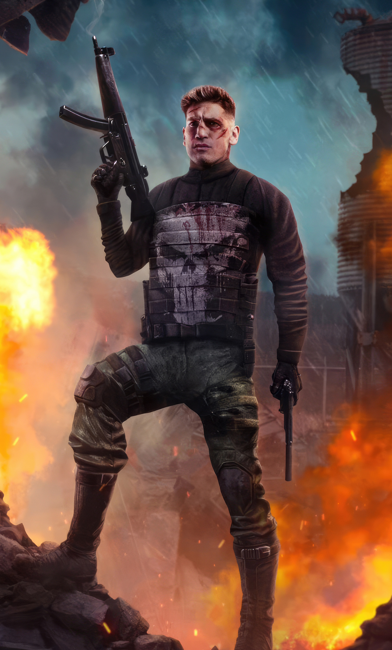 1280x2120 Punisher Dynamic Nightlife iPhone 6+ ,HD 4k Wallpapers,Images ...