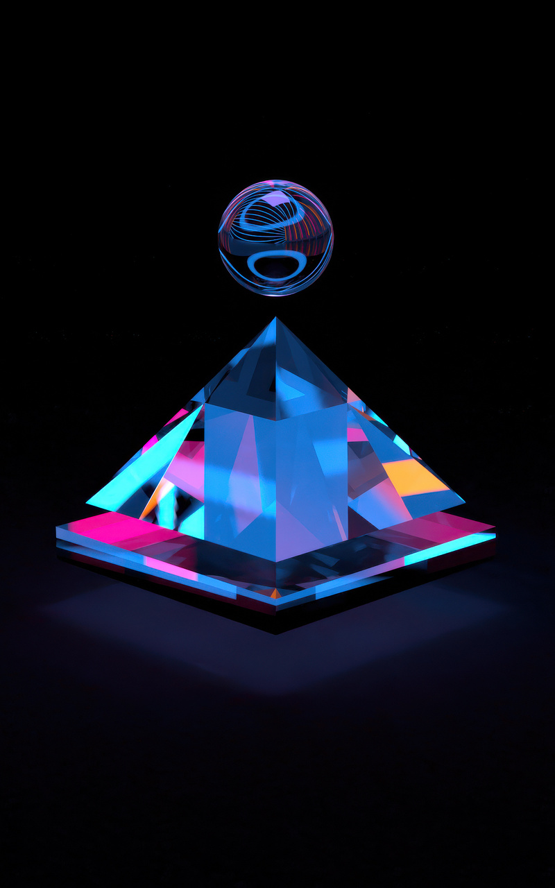 800x1280 Pyramid Cgi Sphere Nexus 7,Samsung Galaxy Tab 10,Note Android Tablets ,HD 4k Wallpapers ...