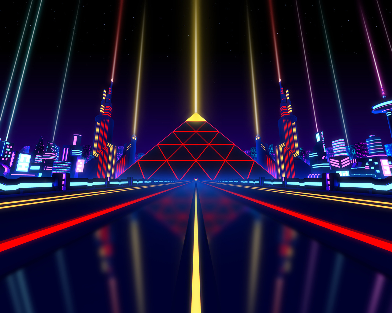 1280x1024 Pyramid Project Skyline Wallpaper,1280x1024 Resolution HD 4k ...